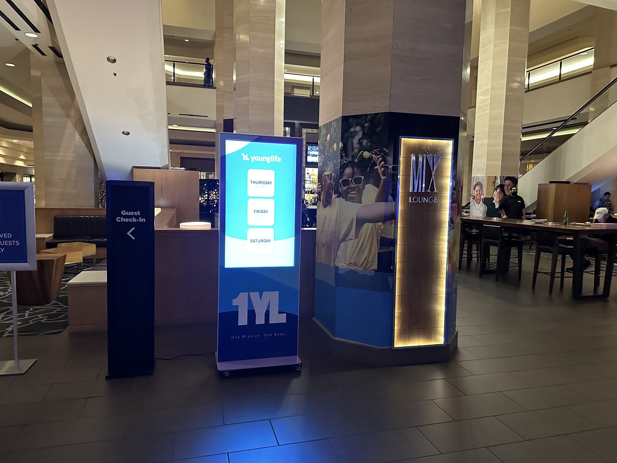 YoungLife Conference Experience with Eflyn Interactive Touch Screen ...