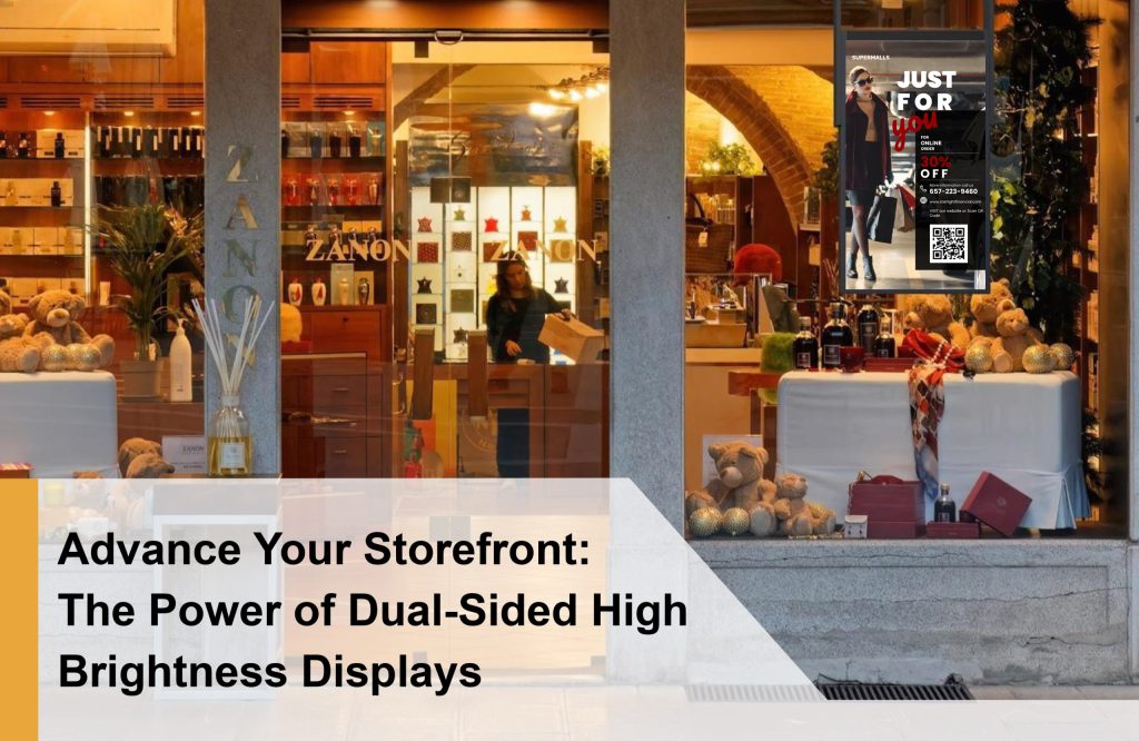 Shine Bright: The Future of Storefront Advertising with Dual-Sided High ...