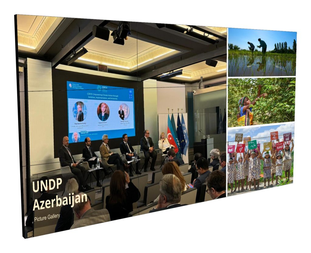 3x3 Video Wall 55 inches landscape - Eflyn