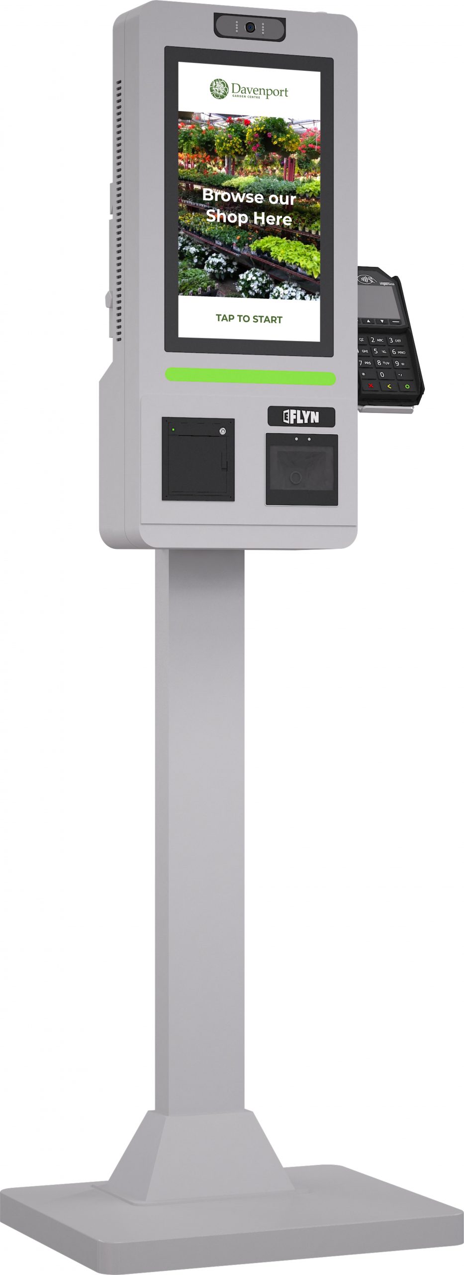 15.6" Self-Order Kiosks for Quick Service Restaurants - Eflyn